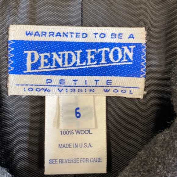 Pendleton | Jackets & Coats | Pendleton Wool Blazer Size 6 Petite ...